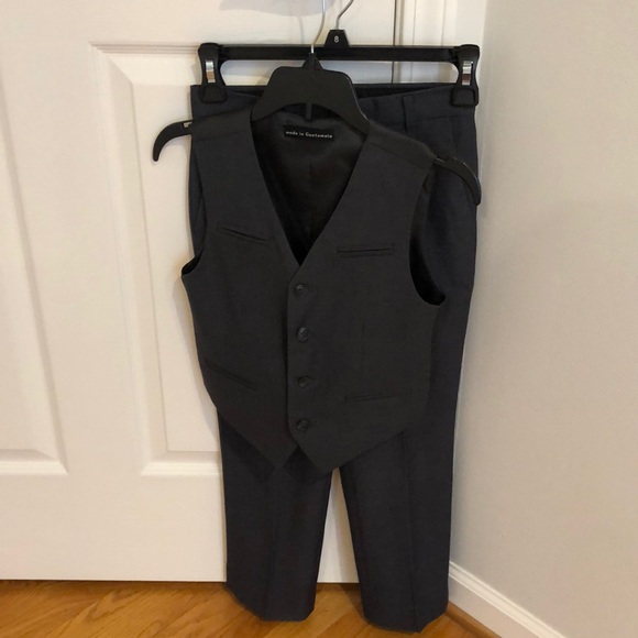 Calvin Klein | Matching Sets | Boys Size 8 Gray Calvin Klein Suit Pant ...